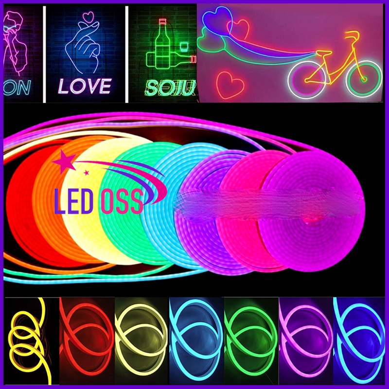 Neon LED roll 5 meters 12V for decoration and bending advertising ...