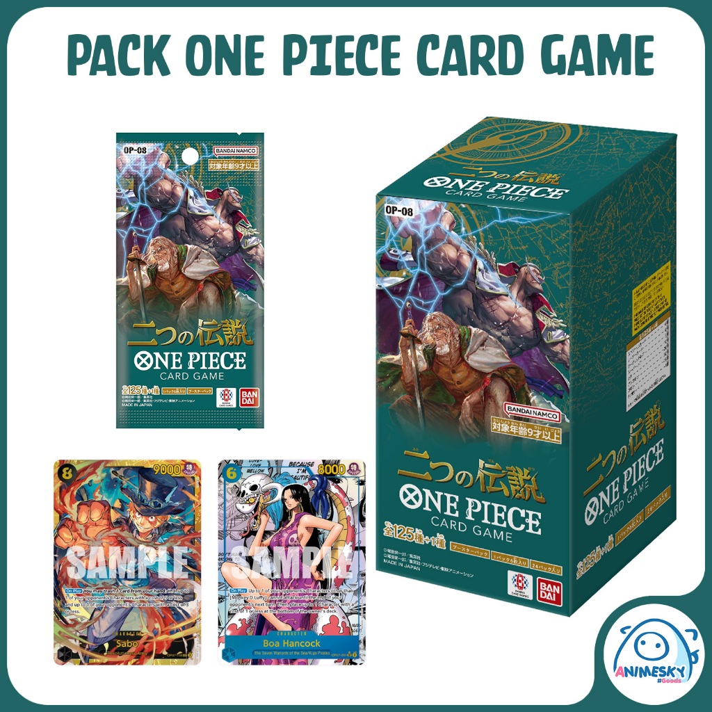 Genuine One Piece game Card Pack - One Piece game Card OP-05 06 07 08 ...