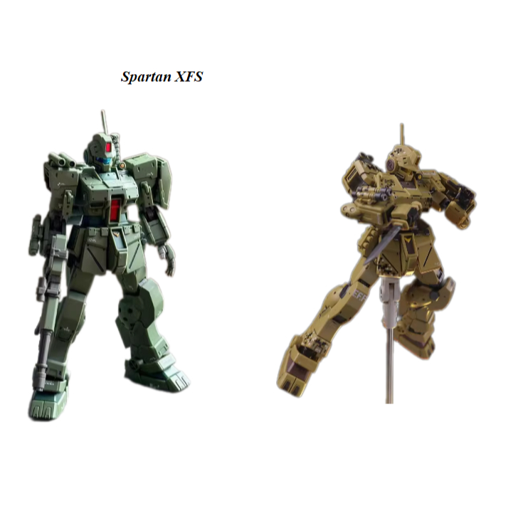 Gundam HG RGM - 79S GM Spartan [XFS] Comes with stand and water decal ...