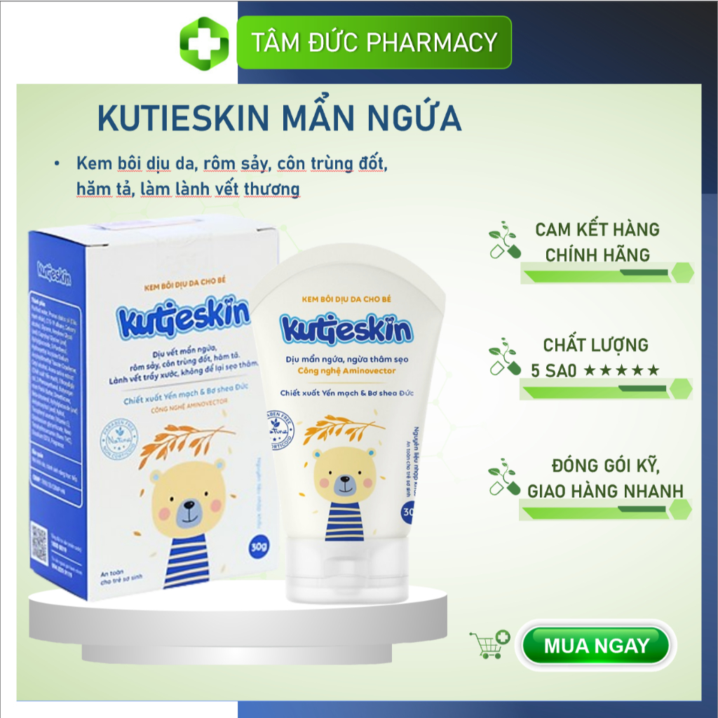 Kutiskin [Tube 30gr] - Reduces Rashes, Ringworm For Babies [Kutekin ...