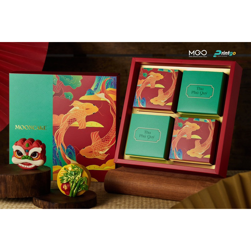 4-wheeled Moon Cake Box Of Bind Cake Sample 2024 | Shopee Malaysia