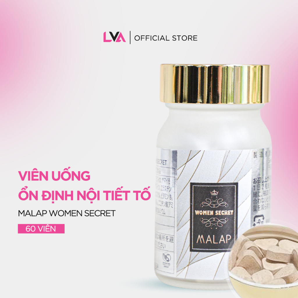 Malap Women Secret Japanese Hormone Stabilizing Pills Box of 60 Pills ...