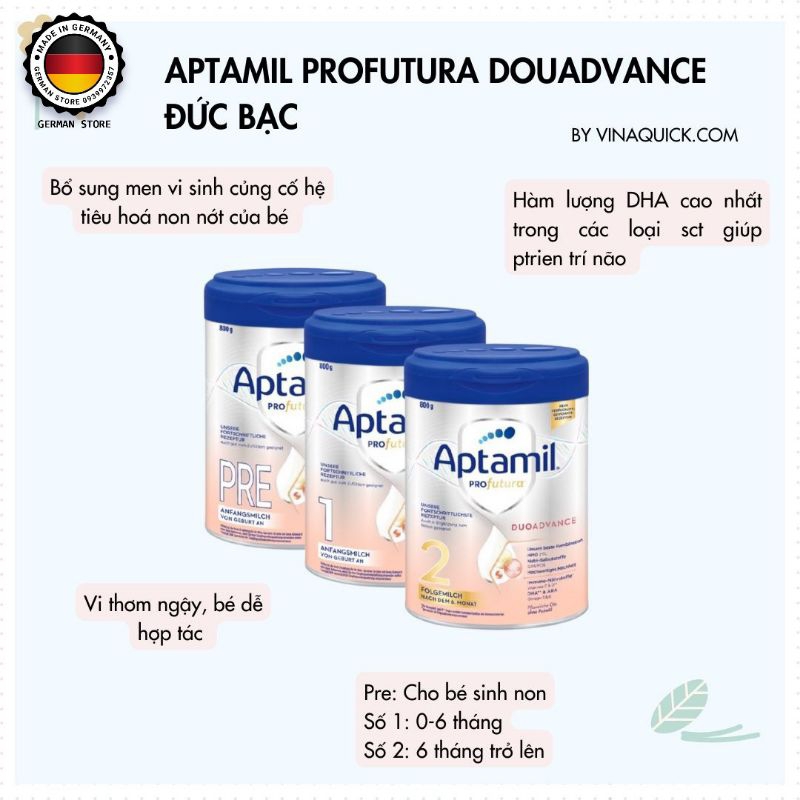 Aptamil Profutura Pre Milk & No. 1 (800g) | Shopee Malaysia