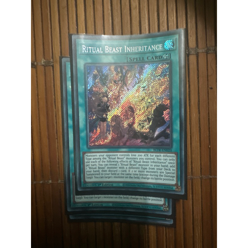 Yugioh: ritual beast inheritance | Shopee Malaysia