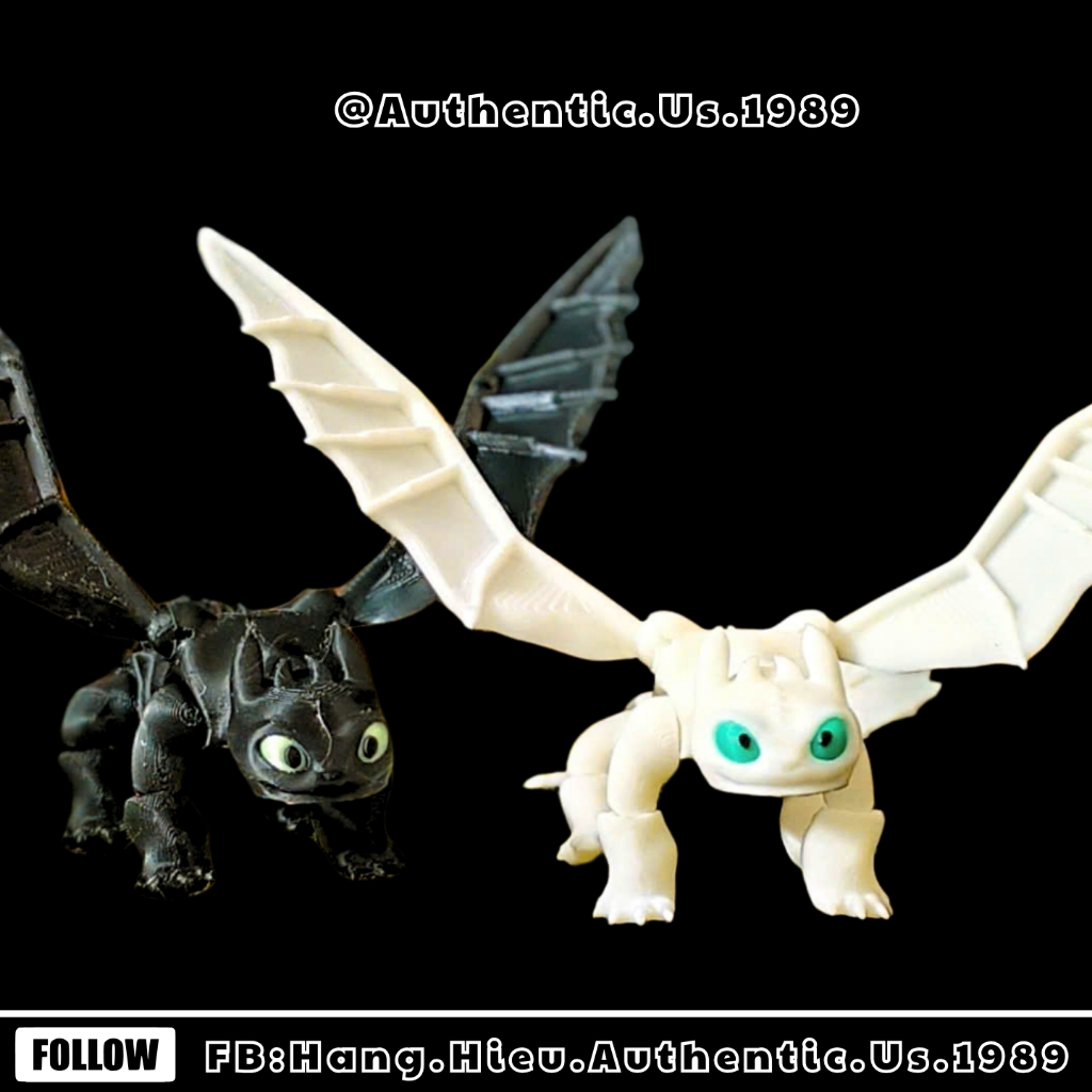 How To Train Your Dragon Toothless Figure 3D Print Model | Shopee Malaysia