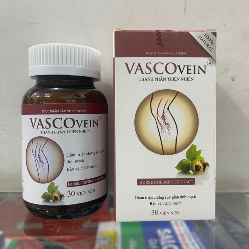 Vascovein Helps Reduce Symptoms Of Varicose Veins Box Of 30 Tablets ...
