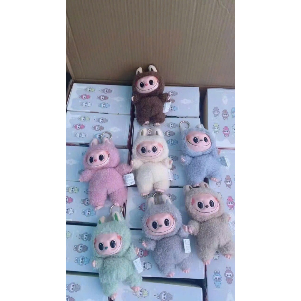 Self-shot Video + Real photos Labubu BABYCRY Popmart Keychain crybaby ...