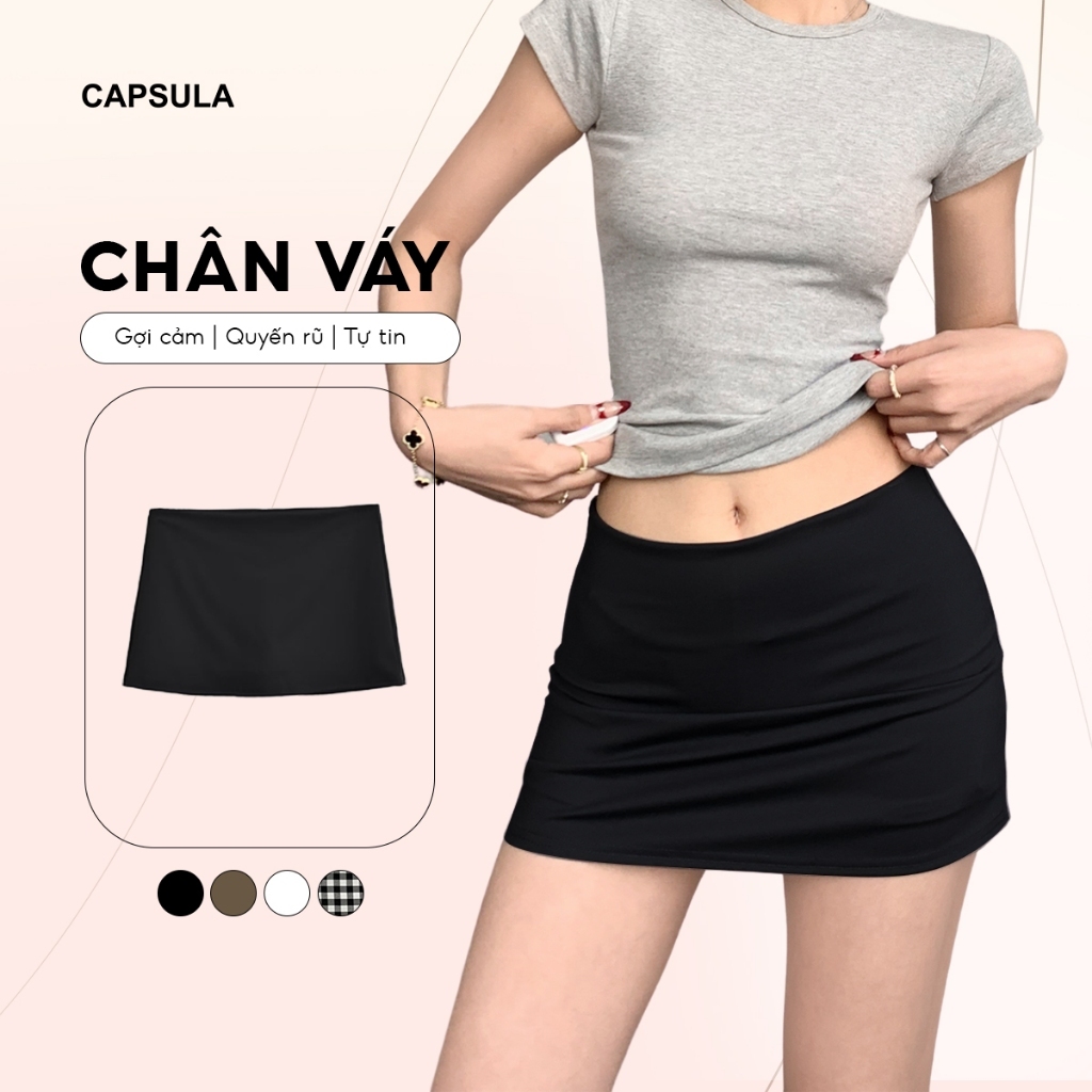 A-line skirt made of Korean Umi material hugs the body for A sexy ...
