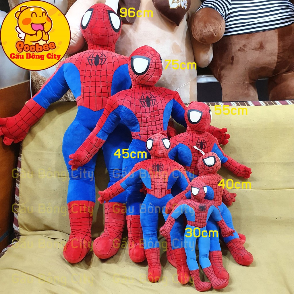Spider Man - Superhero Stuffed Animal Toy Teddy Bear Pillow | Shopee ...