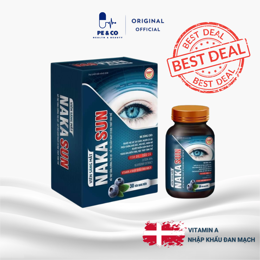 NAKASUN Eye Brightening Eye Supplements Vitamin Supplement to Improve ...