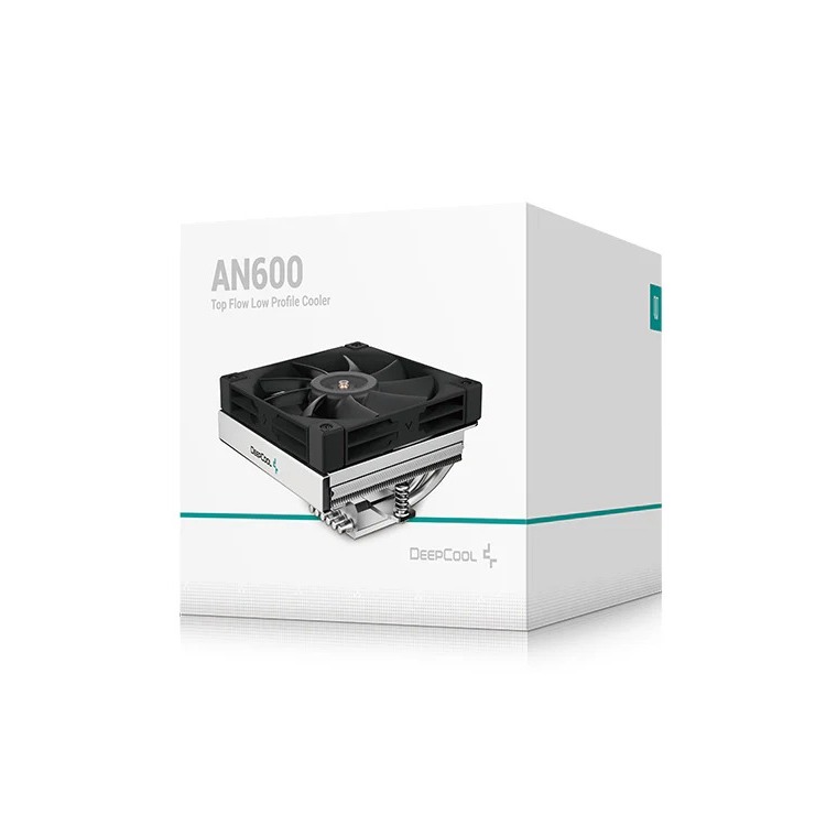 Air cooler for CPU: Deepcool AN400 / AN600, low profile cooler for ITX system (67mm) | Shopee ...