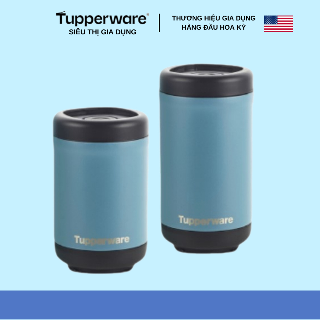 Tupperware Stacking Thermal box 350ml/475ml, Genuine product, keeps ...