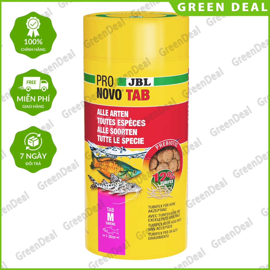 Jbl ProNovo - Tab M | New generation NovoTab glass bran pellet food for ...