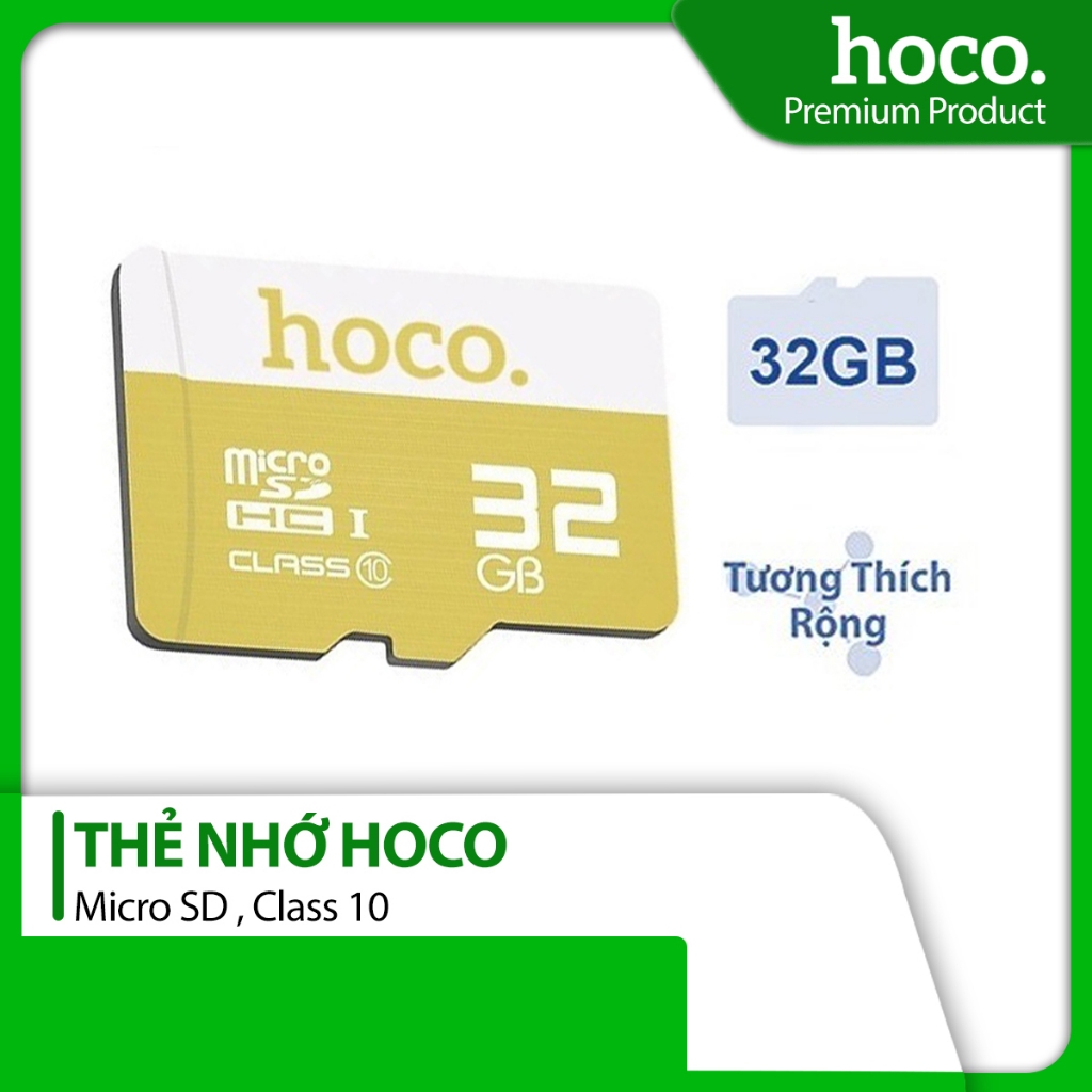 Hoco high speed 32GB TF micro-SD memory card protects data safely ...