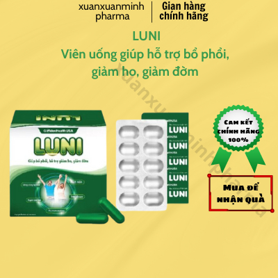 Luni Lung Supplements - Support Cough Reduction, Increase Lung ...