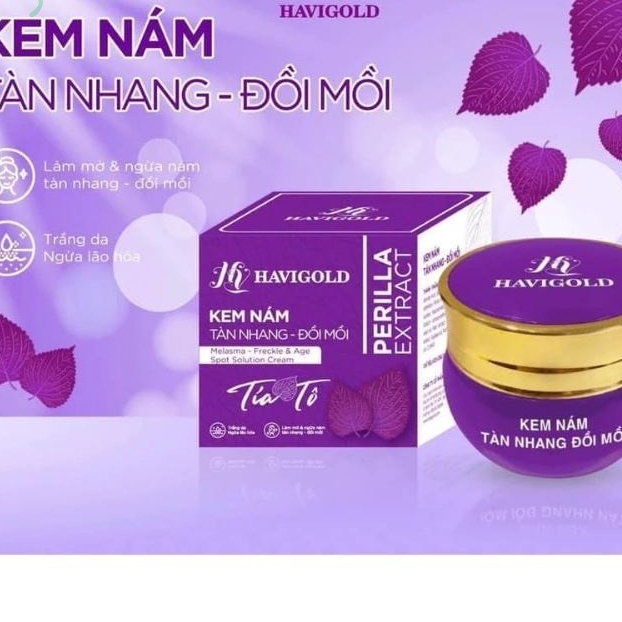Havigold Perilla _ Cream Slingshotm, Freckles, Age Spots 15g | Shopee ...