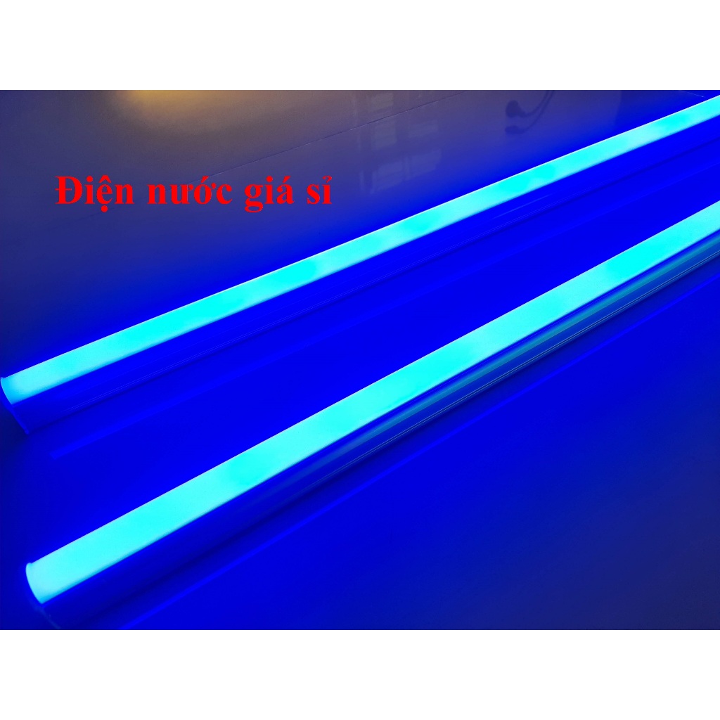 T5 1m2 plastic tube LED light with blue light trough used for ...