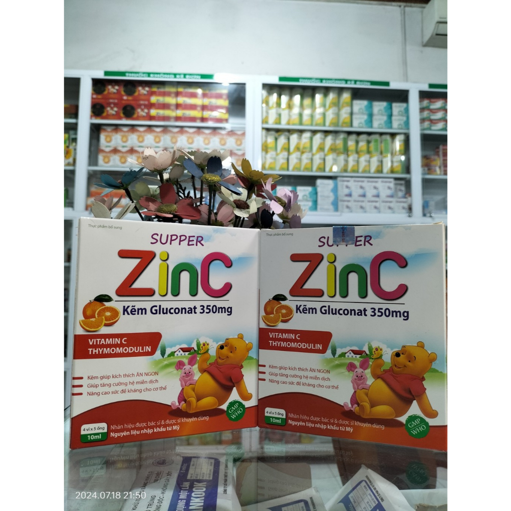 Super ZINC RESISTANCE INCREASING DRINK SOLUTION (BOX OF 4 Blisters x 5 ...