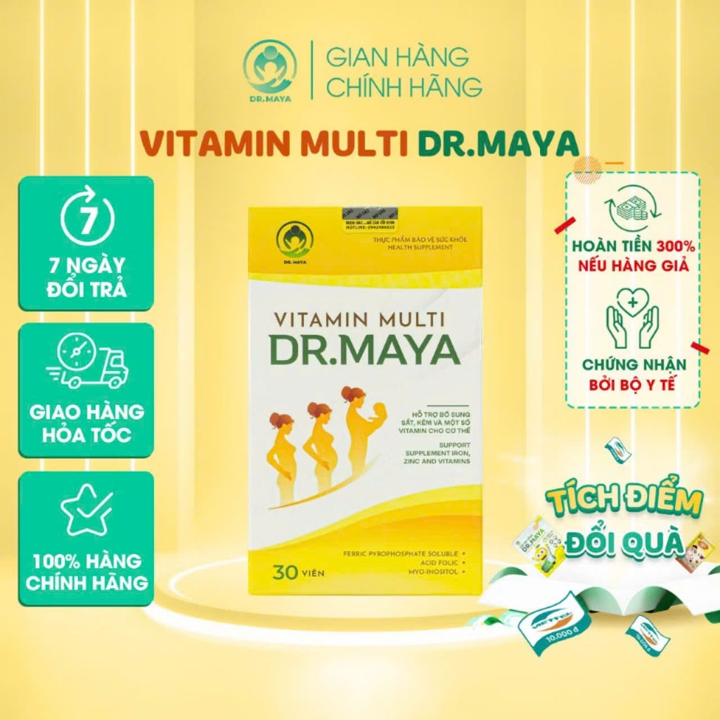 Dr.maya multivitamin supplements for pregnant mothers before and after giving birth - Providing ...