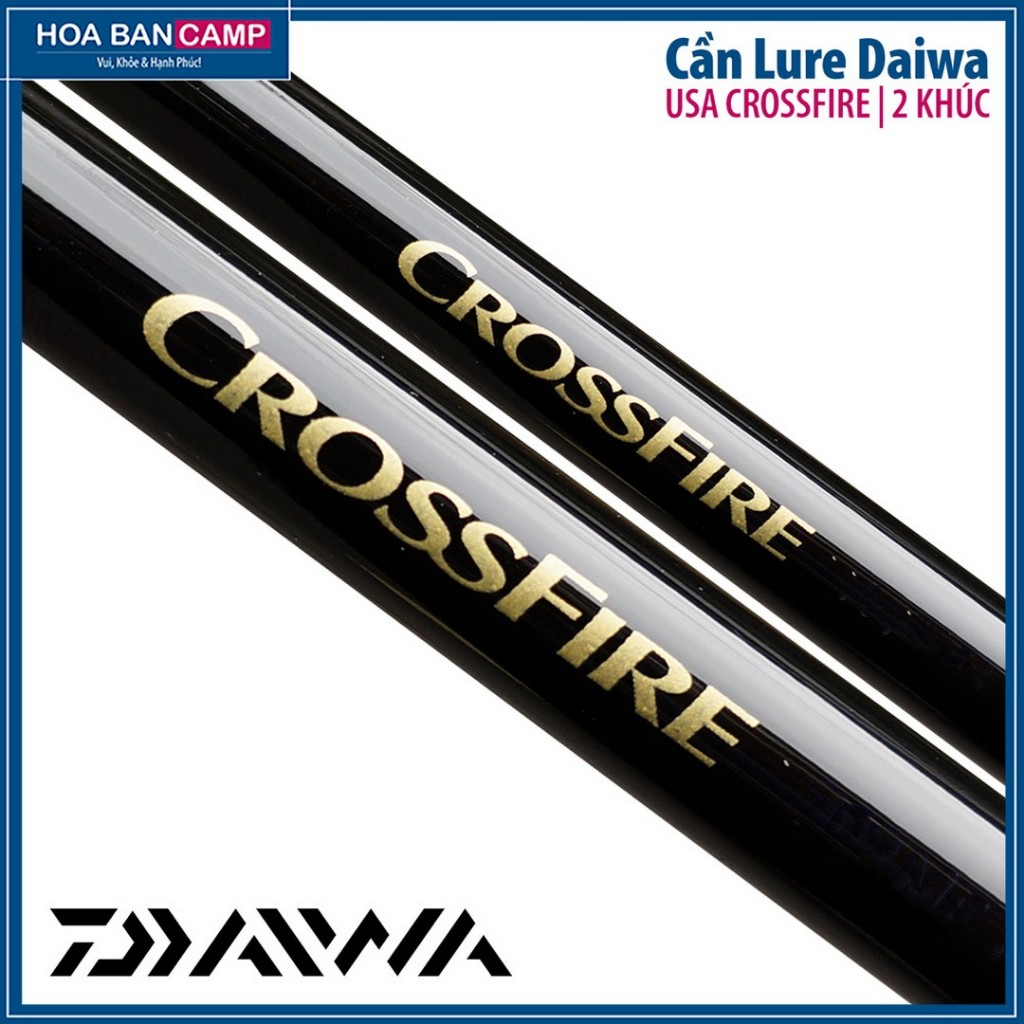 Daiwa USA CrossFire Lure Rod | 2 Pieces Blank Braided-X | Shopee Malaysia