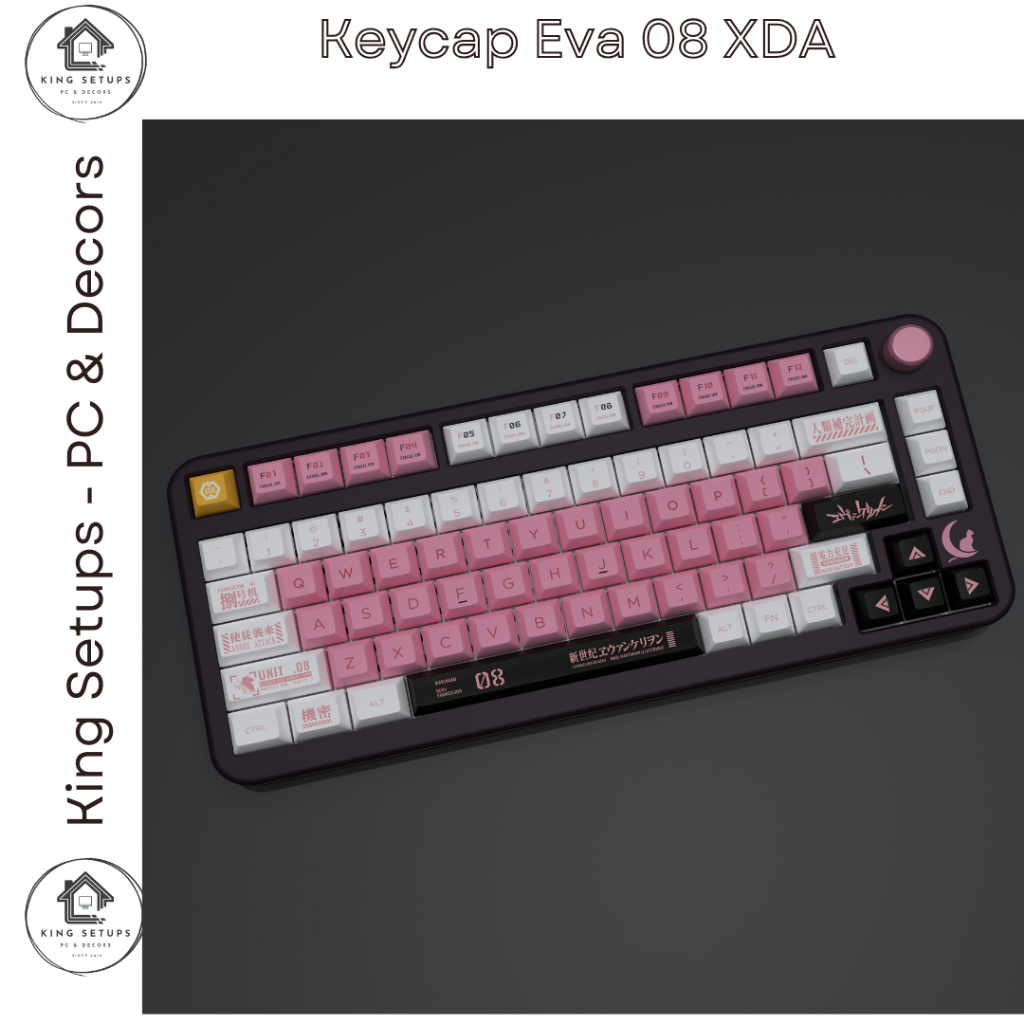 Xda profile Keycap - Keycap EVA 08 Keycap Evangelion Asuka | Shopee ...