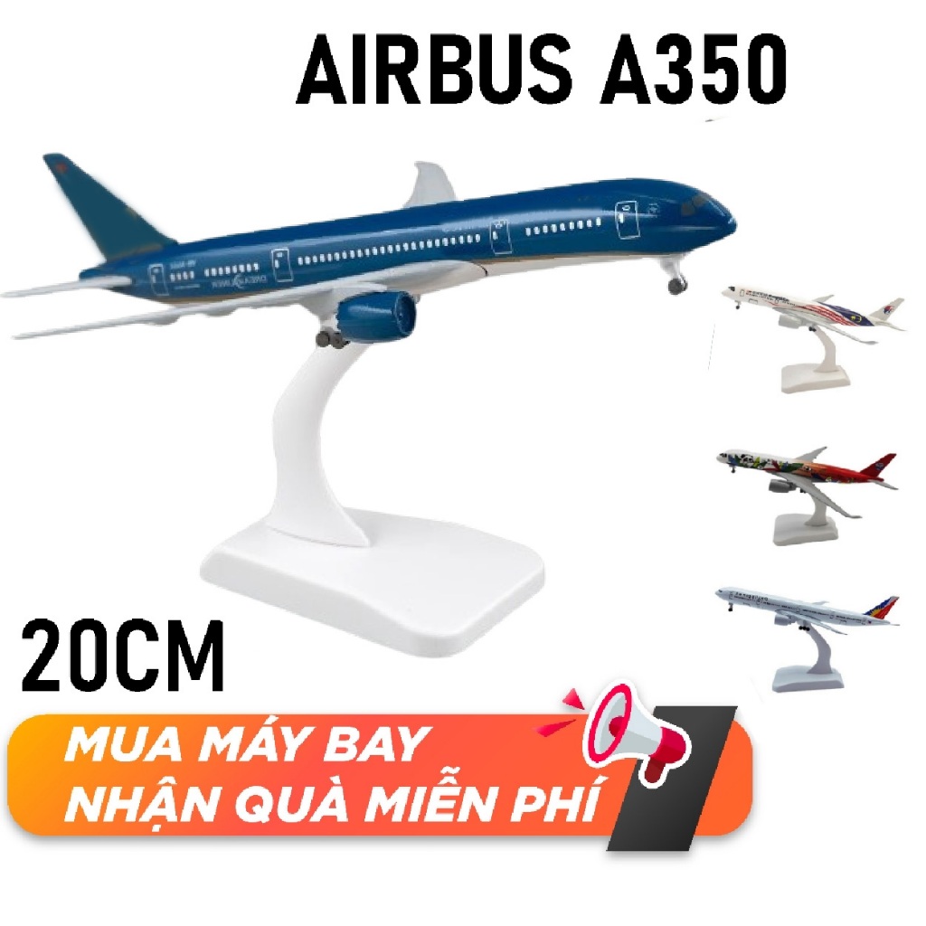 Airbus A350 aircraft model with 20cm wheels | Shopee Malaysia