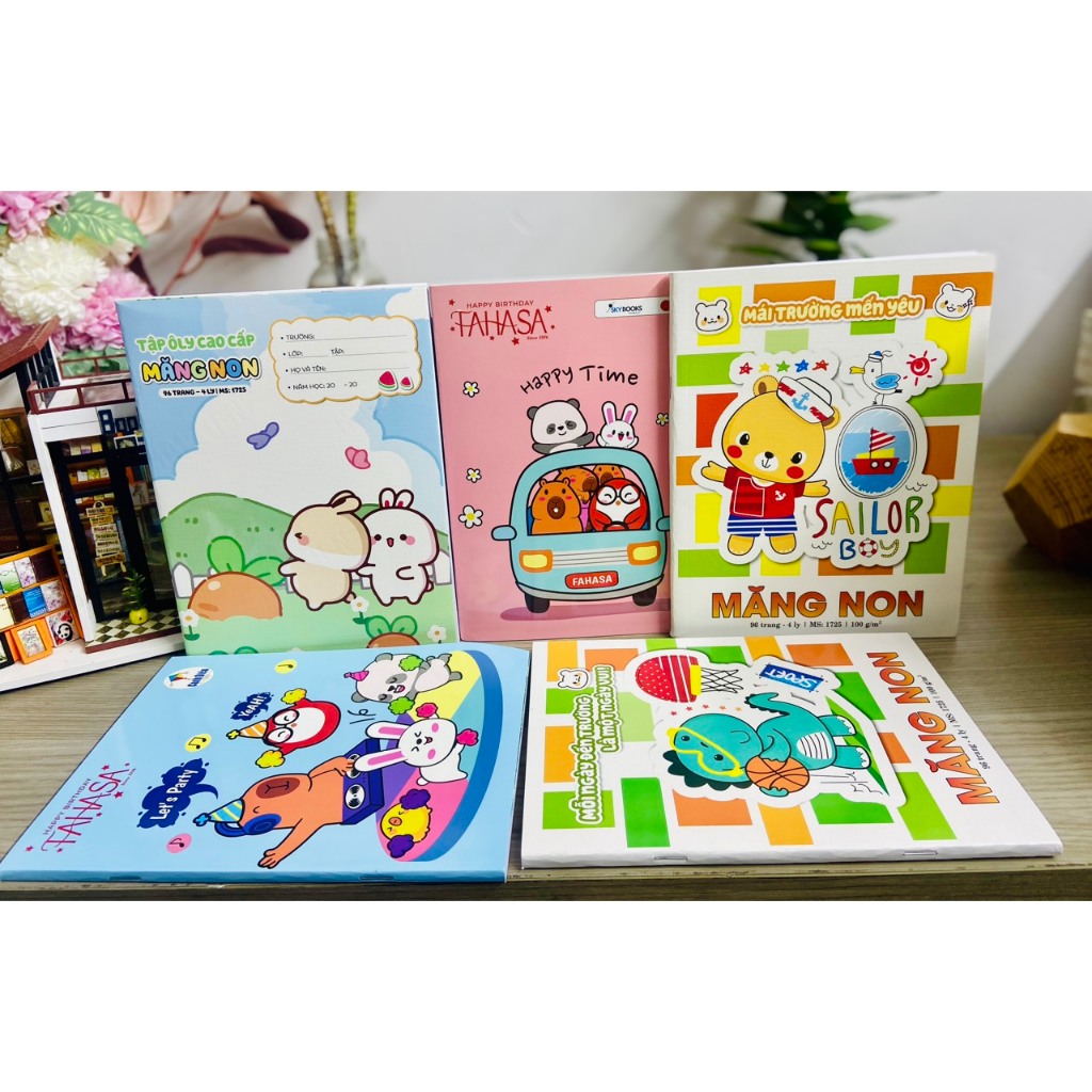 Kim Dong 4-panel student notebook | Shopee Malaysia