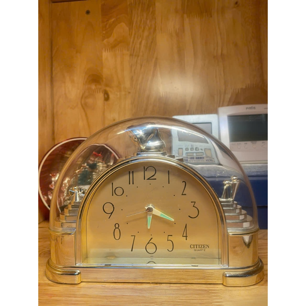 Citizen desk alarm clock with rattle bell | Shopee Malaysia