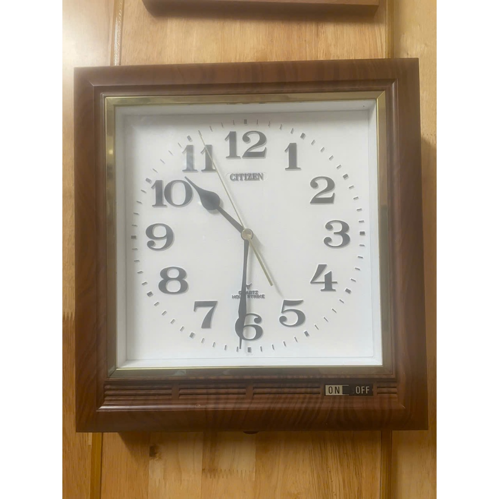 Citizen 02 high-end wall clock with white copper bells | Shopee Malaysia