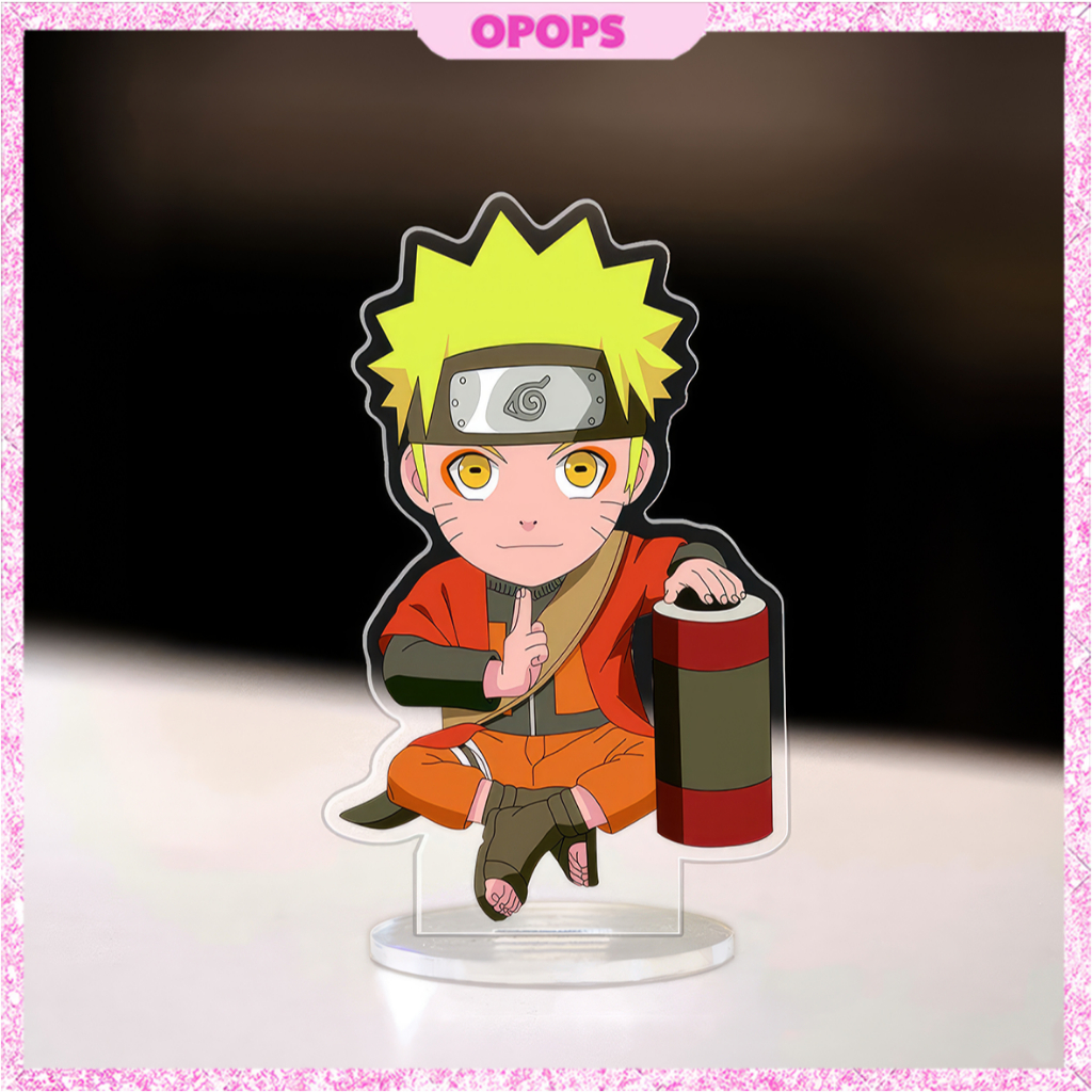 Collectible model Naruto Sasuke Sakura Kakashi Jiraiya Standee Chibi ...