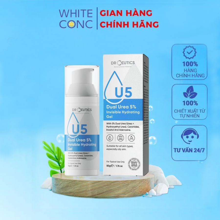 Drceutics Dual Urea 5% Invisible Hydrating Gel (50g) | Shopee Malaysia