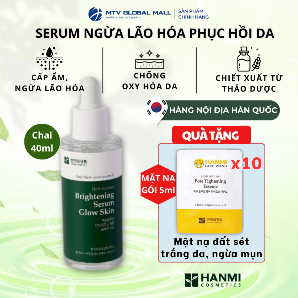Anti-aging Serum & Herb Solution Hanmi Skin Restoration Helps Whiten ...