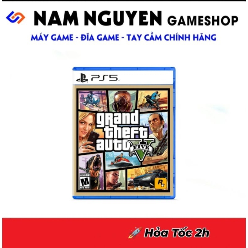 PS5 Game Disc | Grand Theft Auto V GTA5 | Shopee Malaysia