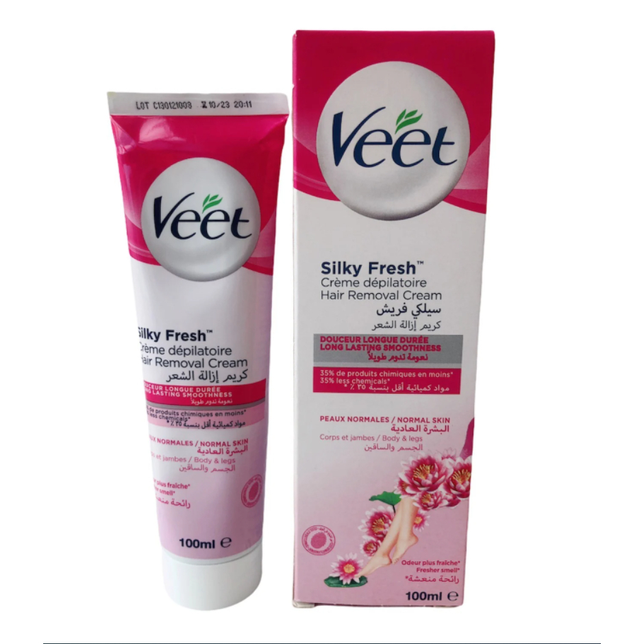 Veet Hair Removal Cream 100ml New Model (New Item) | Shopee Malaysia