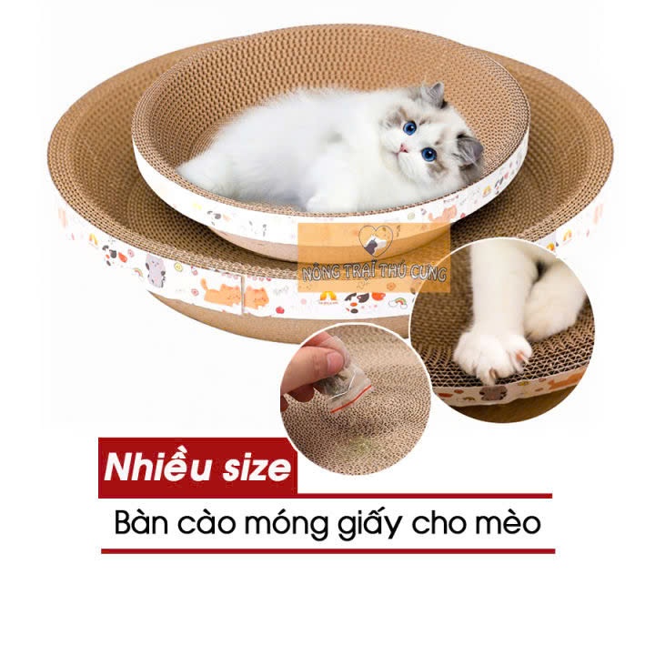 Scratch Table RoundPiece for Cats - Many Sizes | Shopee Malaysia