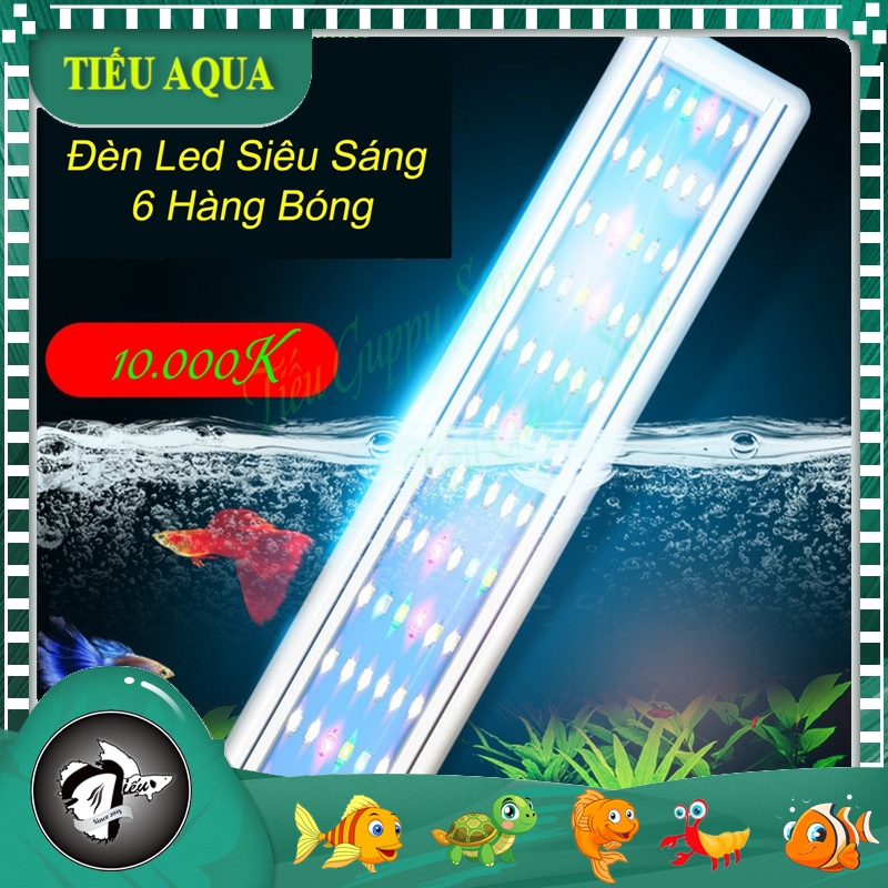 Led Trough Light with 6 Rows of Light Bulbs - Suitable for Aquariums ...