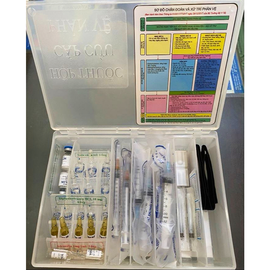 Anaphylactic shock box, Anaphylactic shock emergency box | Shopee Malaysia