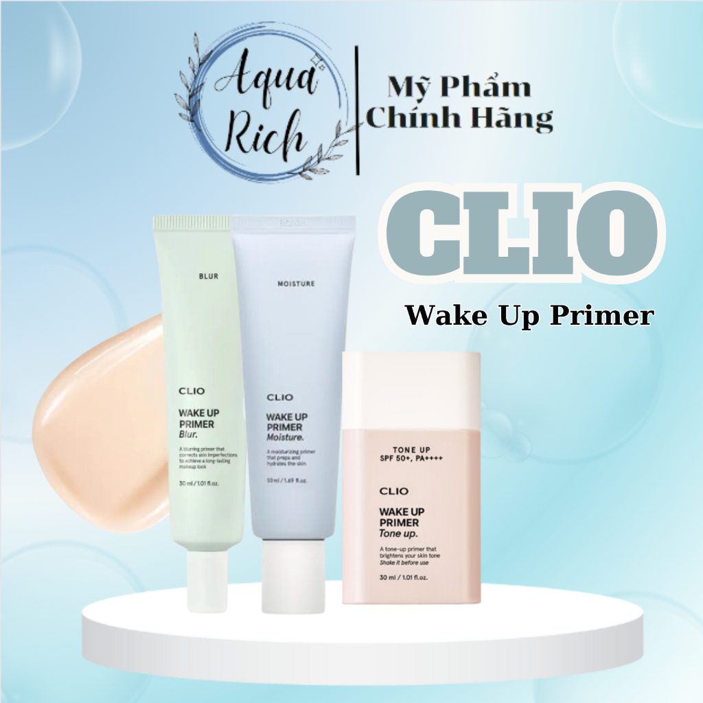 Clio Wake Up Primer Blur - Tone Up Primer Primer - Tone Up 30ml | Shopee Malaysia
