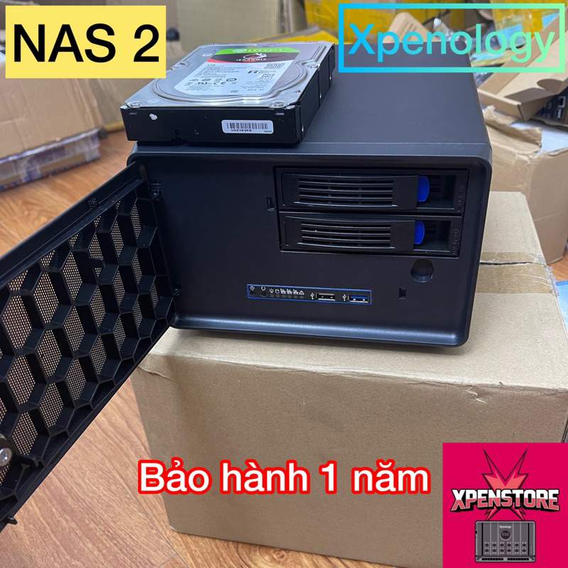 Nas 2 bay J3455, J5040, Xpenology, network storage, camera recorder ...