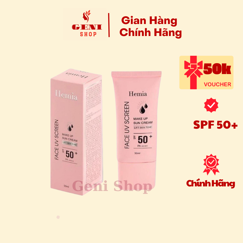 Genuine Korean Hemia Sunscreen Oil Control and Tone Lifting | Shopee ...