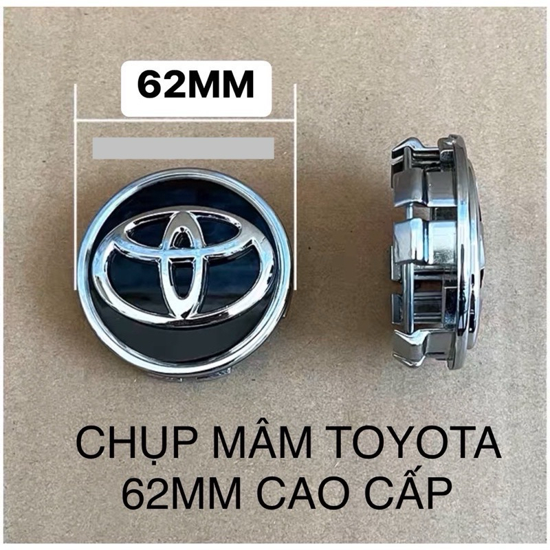 Toyota rim Logo in many sizes, 62mm, high quality, black and silver ...