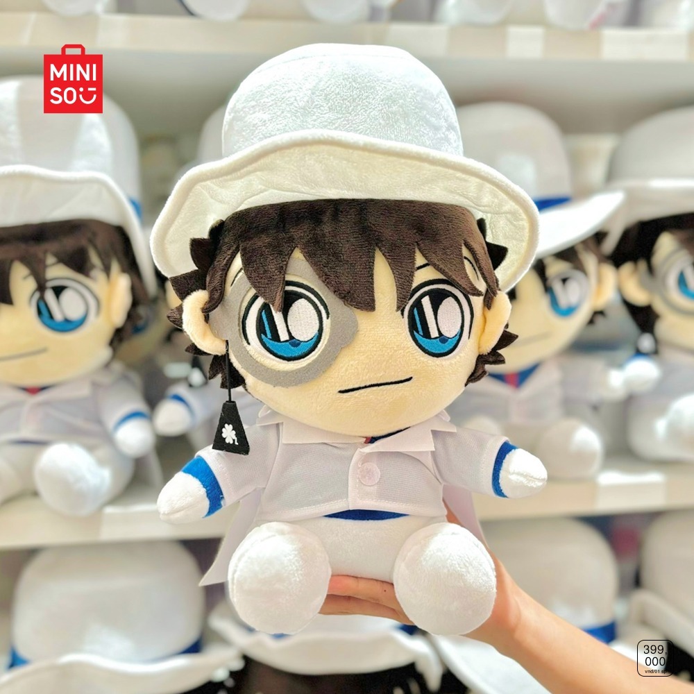 Teddy Bear Conan / Ran Mori / Kaito Kid MINISO Character Imported ...