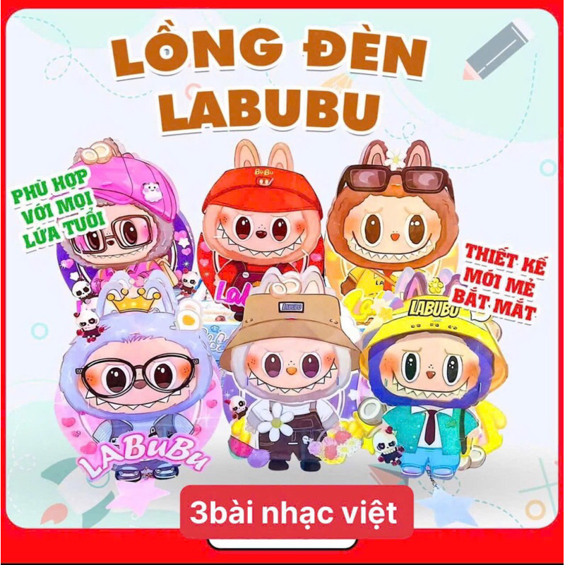 (2024 Wholesale) LABUBU Lamp Cage Full Model Super hot Vietnamese Music ...