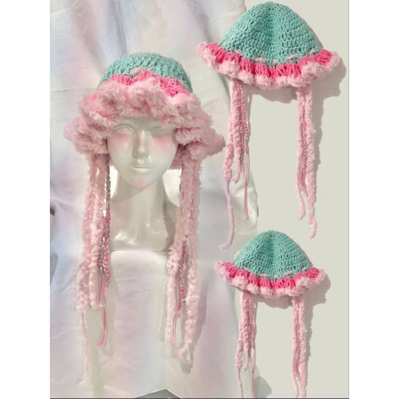 Handmade jellyfish hat | Shopee Malaysia