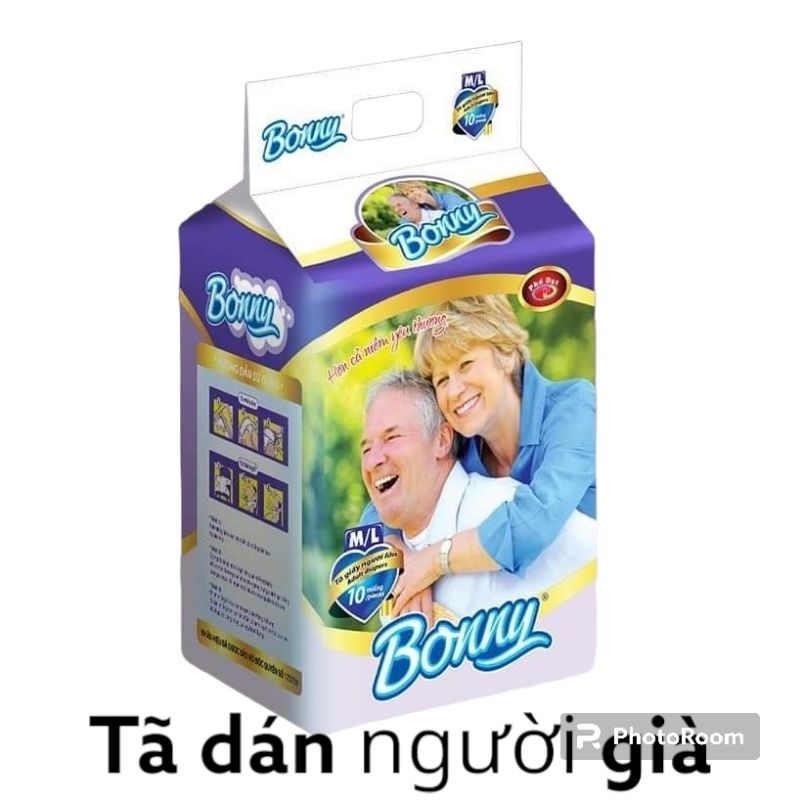 Bonny diapers for the elderly and patients, set of 40 diapers size M /L ...