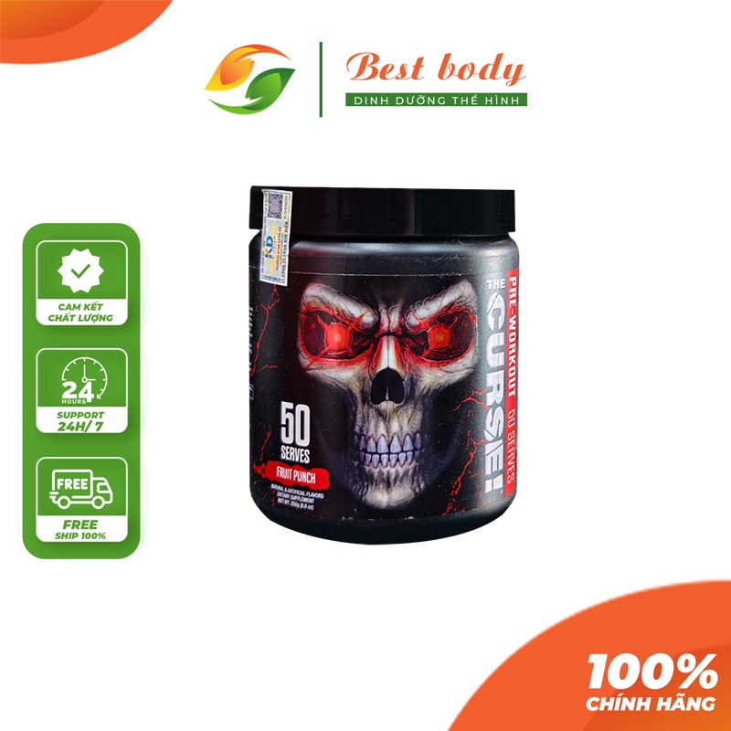 The Curse Pre Workout Increases Strength and Enhances Workout ...