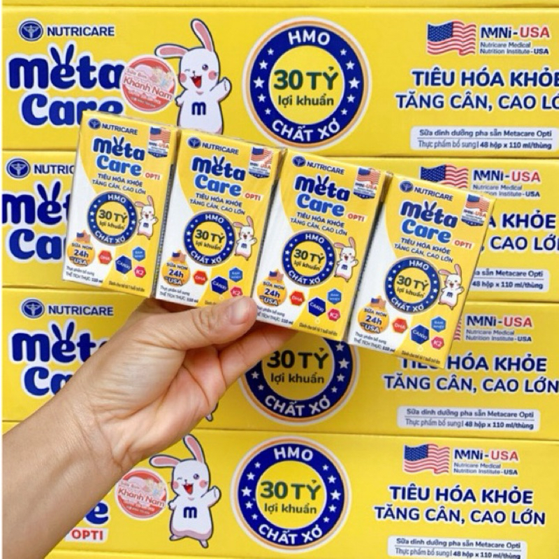 48h box 110ml Metacare opti cool milk supports digestion and weight gain | Shopee Malaysia