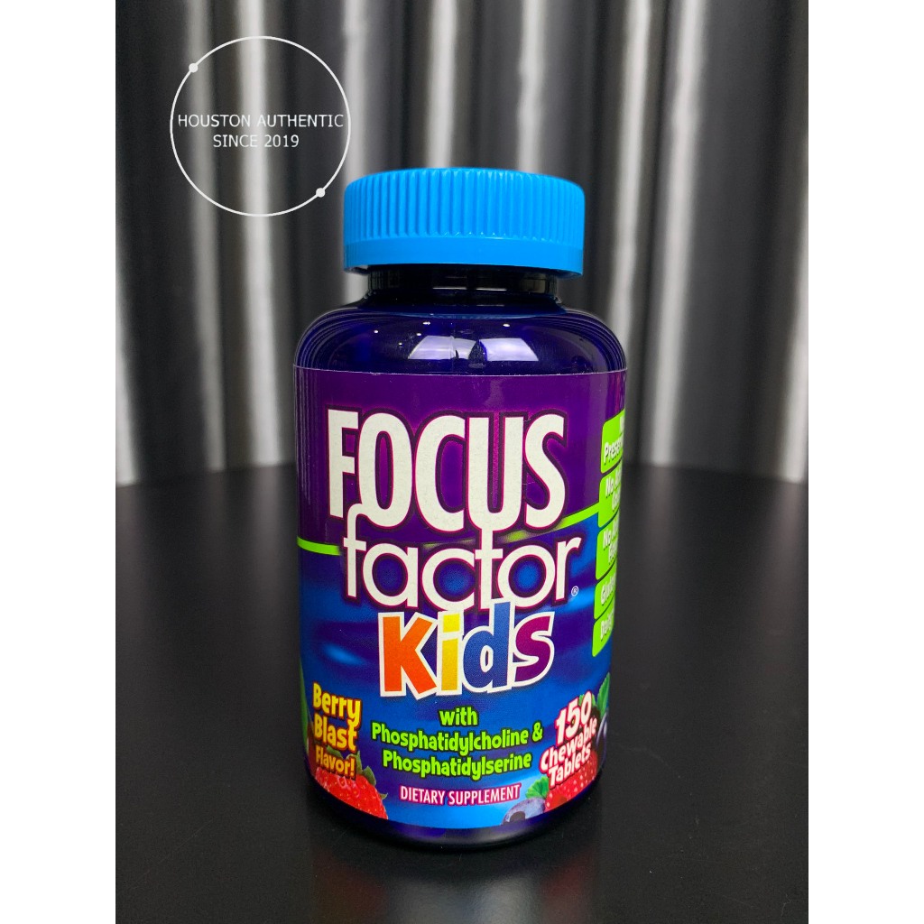 [FULL Bill STORE + AIR] Focus Factor Kids brain candy 150 tablets ...