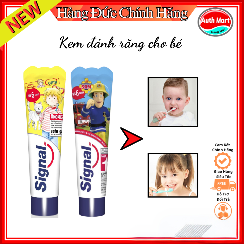 Signal toothpaste for German children 50ml | Shopee Malaysia