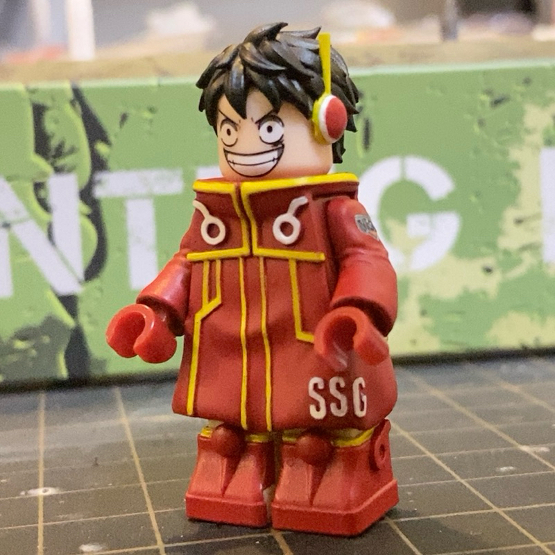 Lego Luffy Custom (Anime: One Piece) | Shopee Malaysia